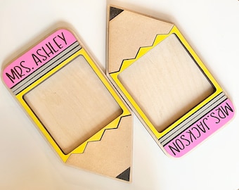 Personalized Post It Note Holder - Etsy