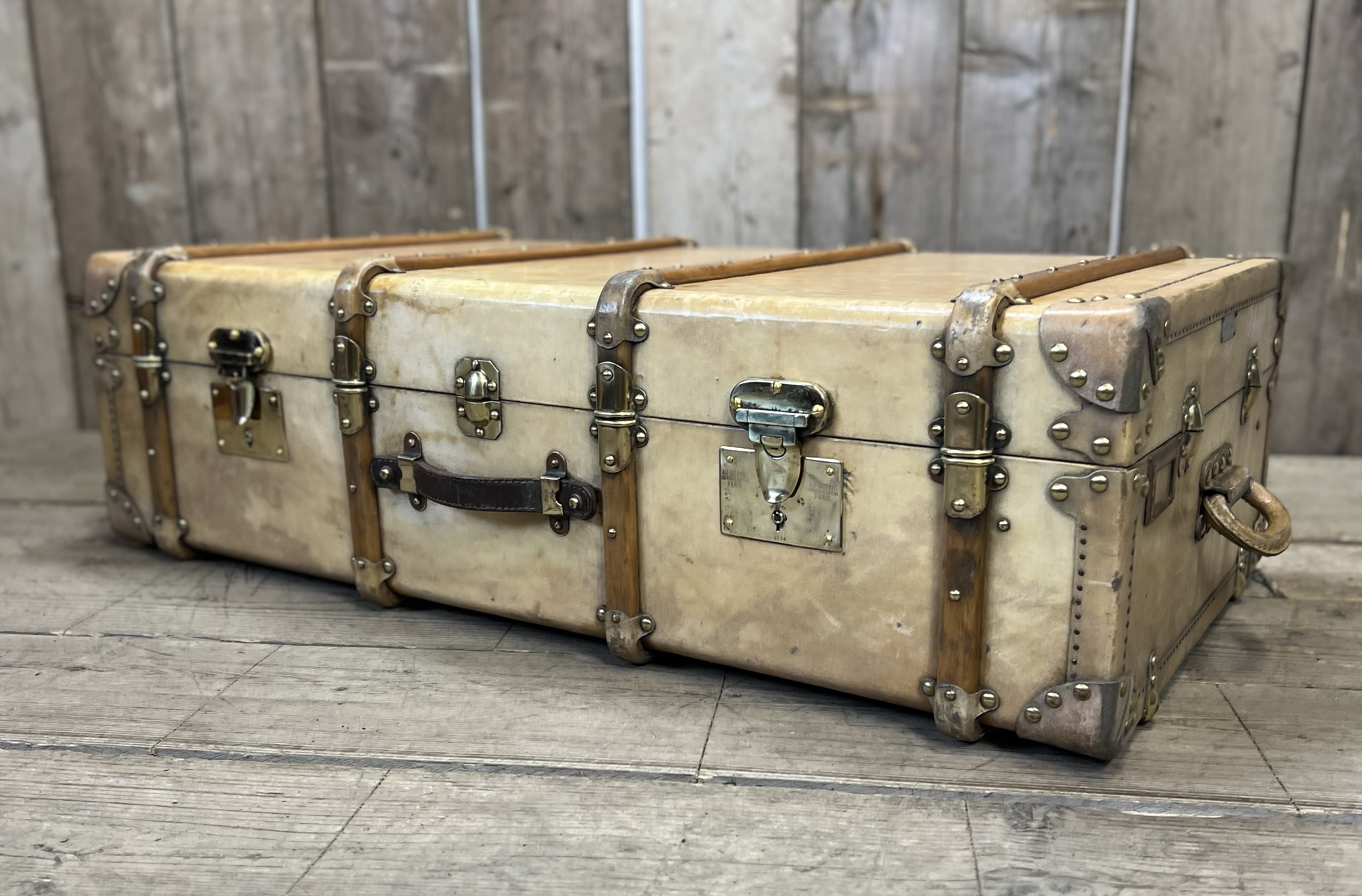 Modern Steamer Trunk Luggage
