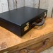 Luxury Black Leather Executives Briefcase Attache by Papworth England ...