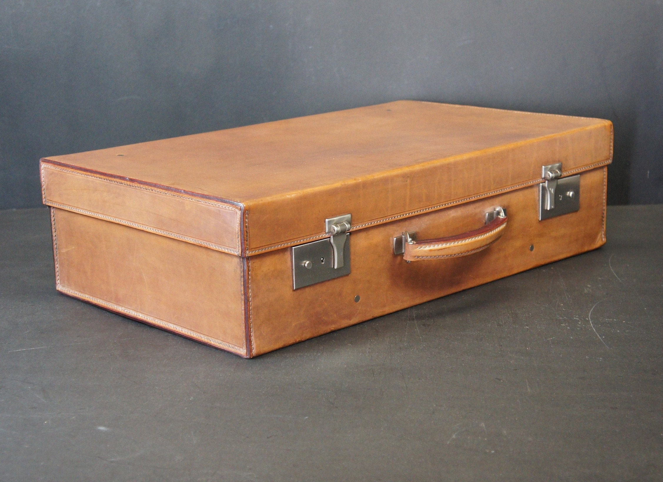 Luxury Leather Gentleman's Travel Case by Tanner & Krolle | Etsy