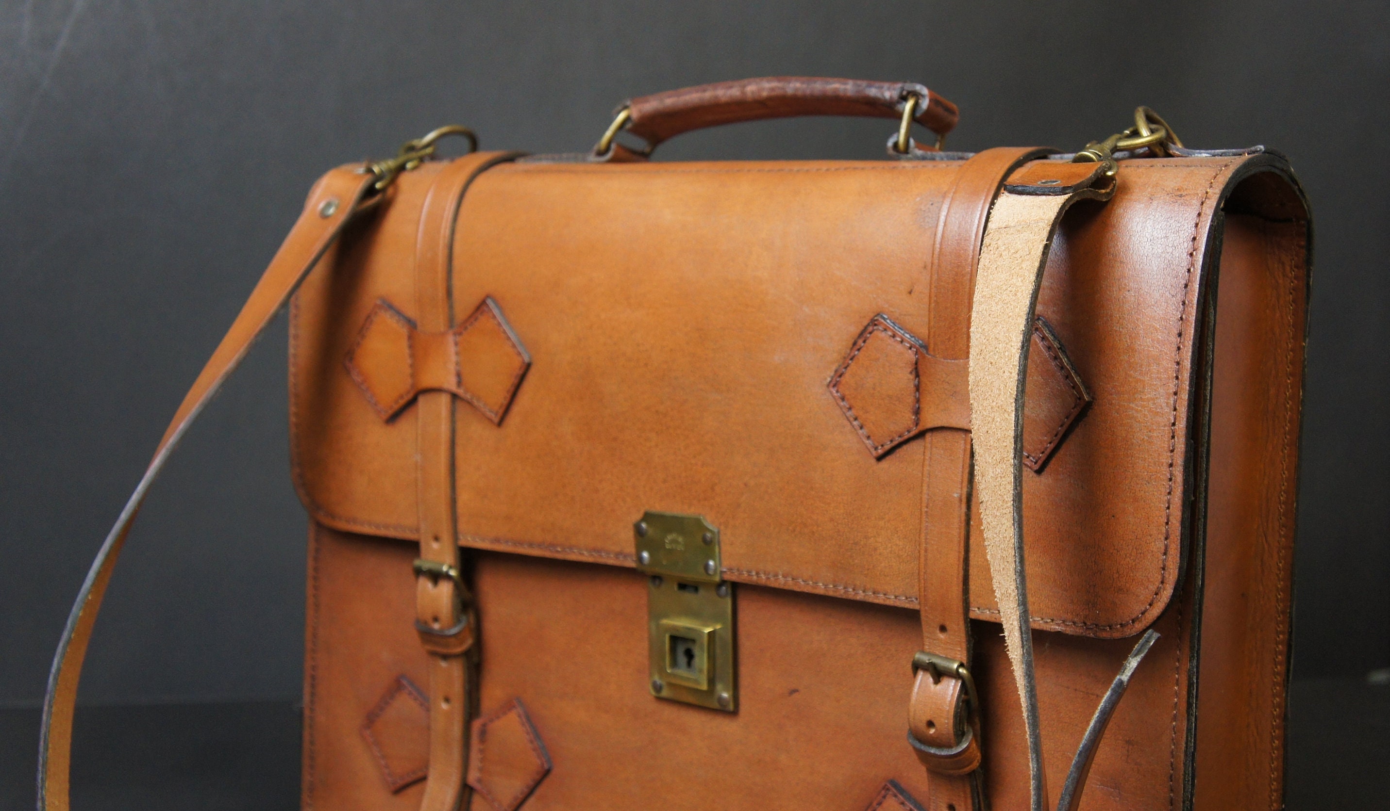 Luxury Large Bespoke Leather Attorney Briefcase Executives - Etsy
