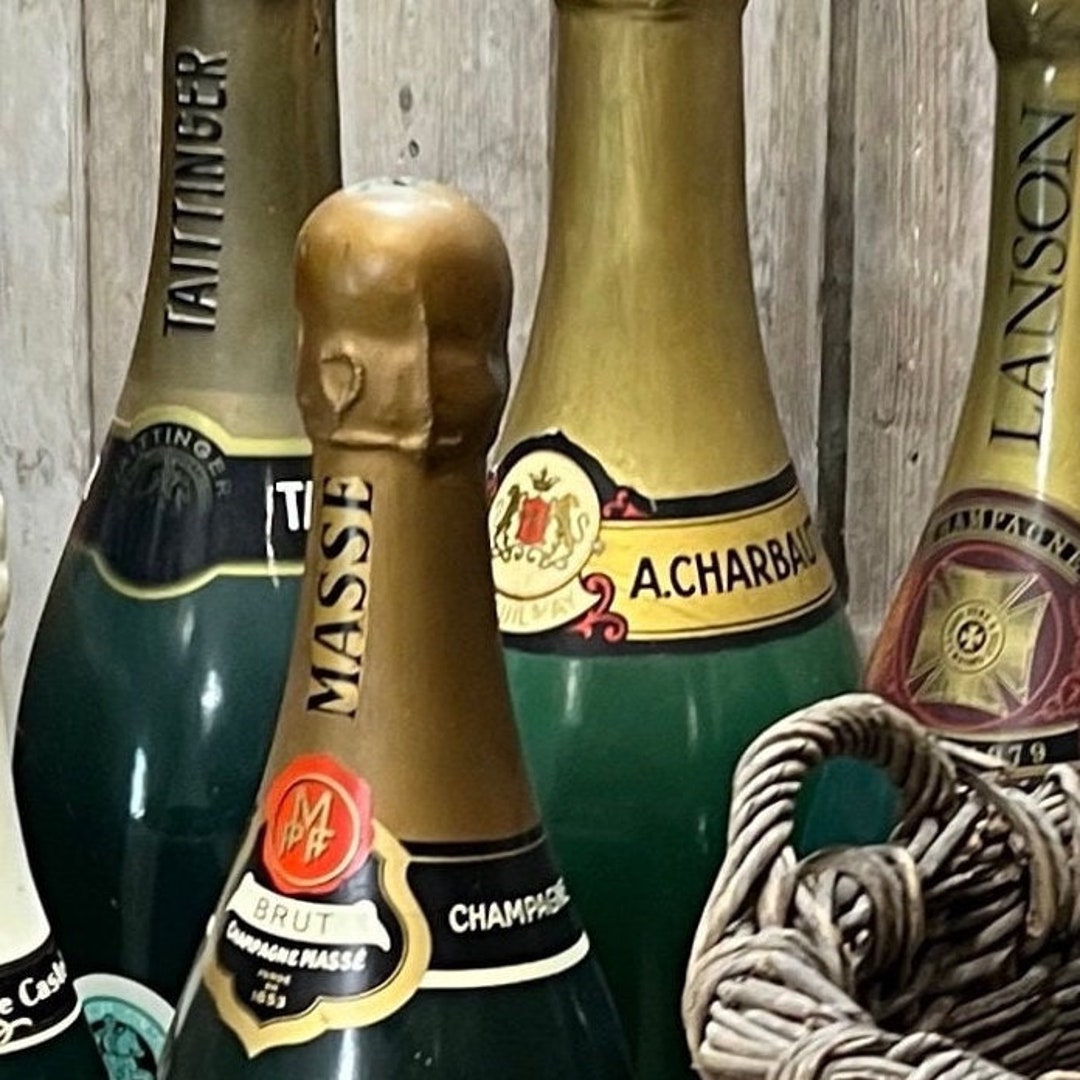 Giant Advertisement Champagne Bottles - Etsy