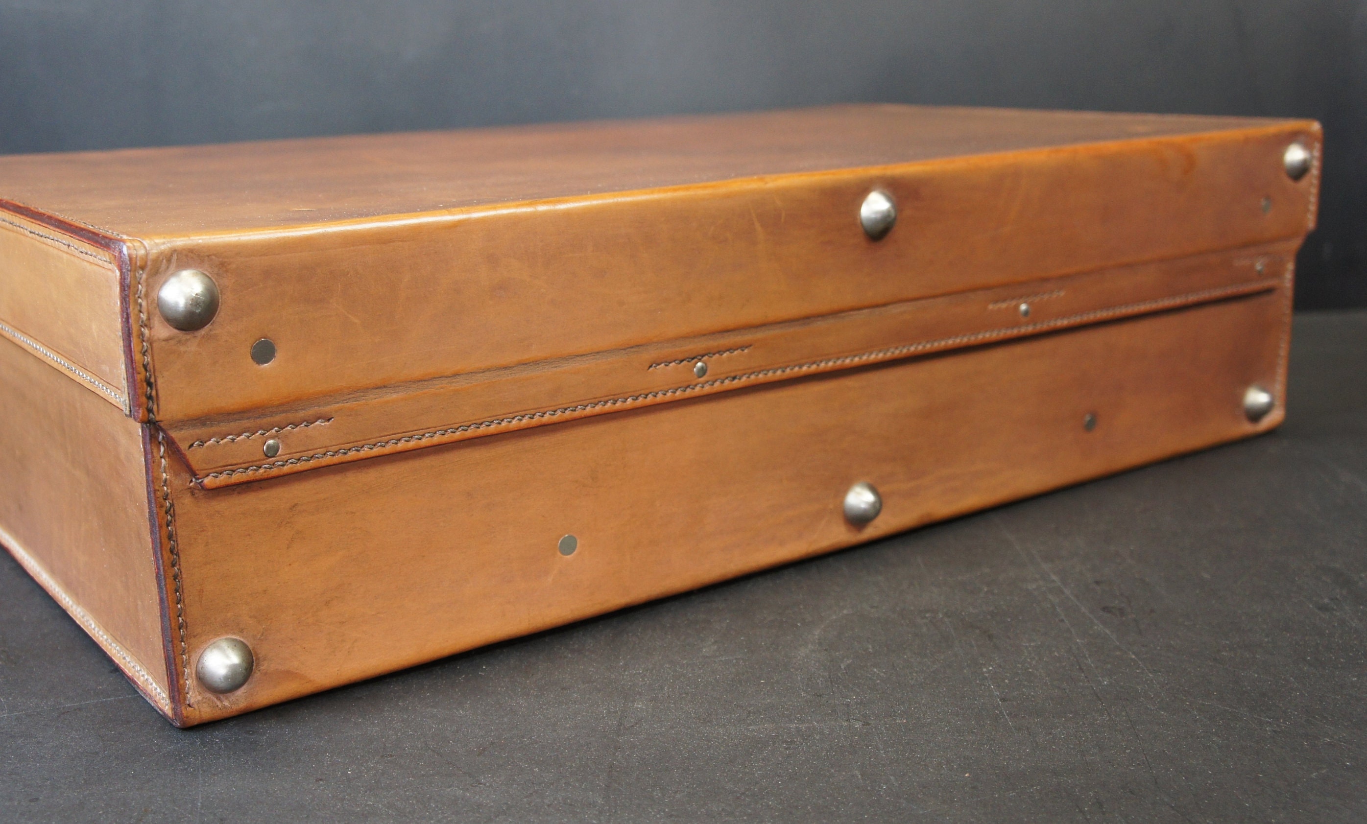 Luxury Leather Gentleman's Travel Case by Tanner & Krolle | Etsy