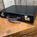 Luxury Black Leather Executives Briefcase Attache by Papworth England ...