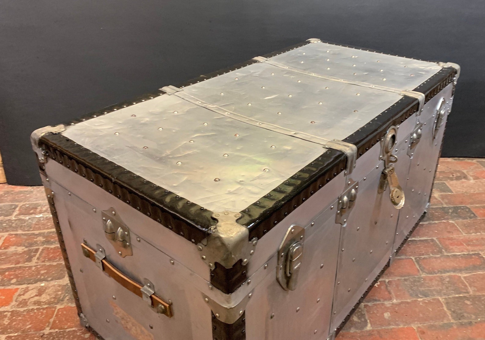 Large Aluminium Trunk - Etsy