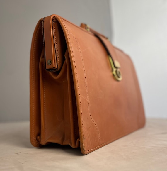 Papworth - leather briefcase - Gem