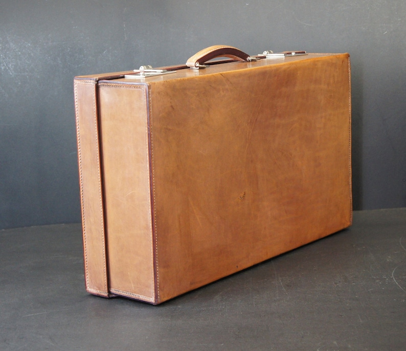 Luxury Leather Gentleman's Travel Case by Tanner & Krolle - Etsy