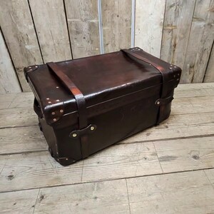 Antique English Cavalry Boot Trunk by Peal & Co LONDON - Etsy