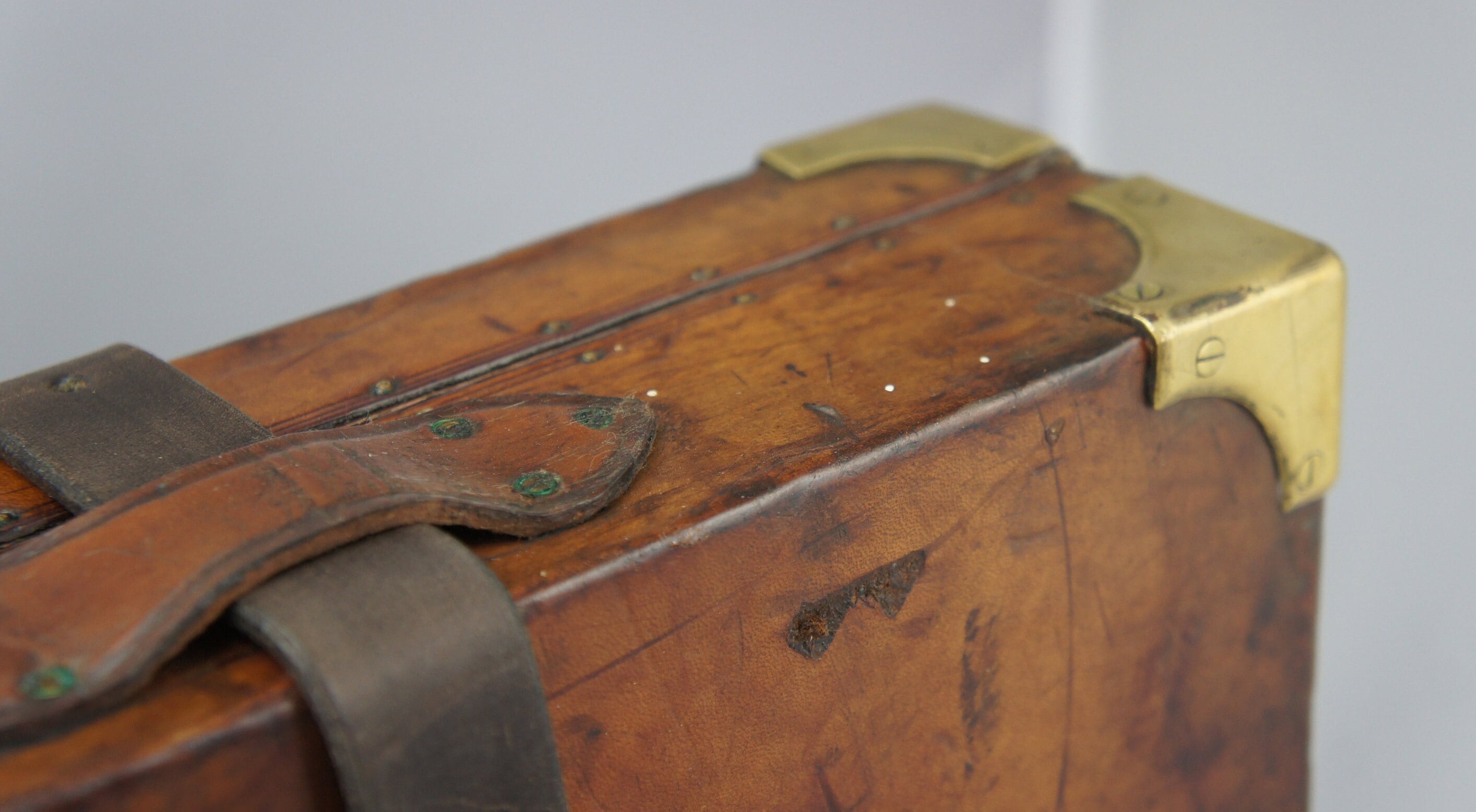 Outstanding English Oak & Leather Gun Case - Etsy
