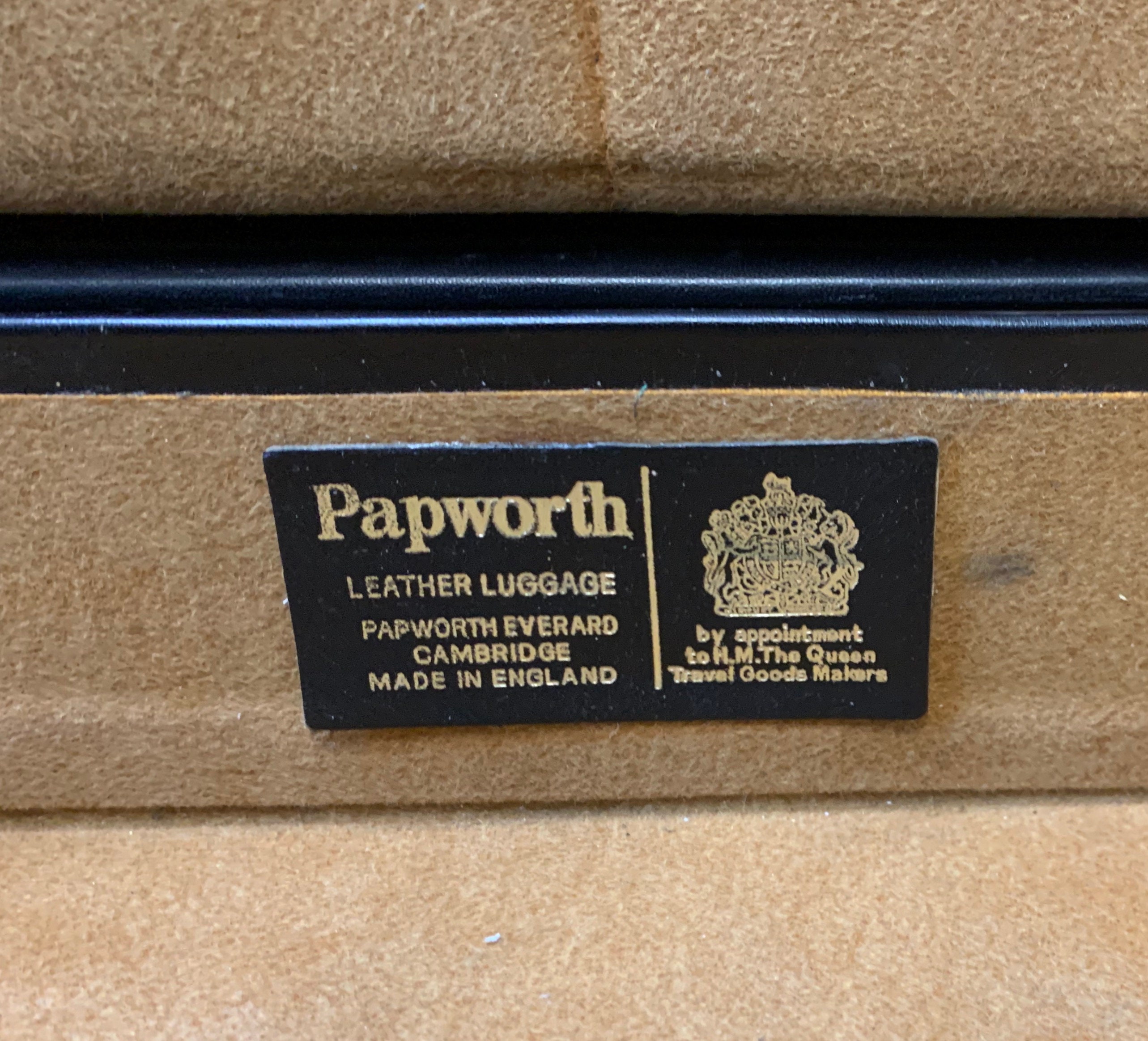 Luxury Black Leather Executives Briefcase Attache by Papworth - Etsy