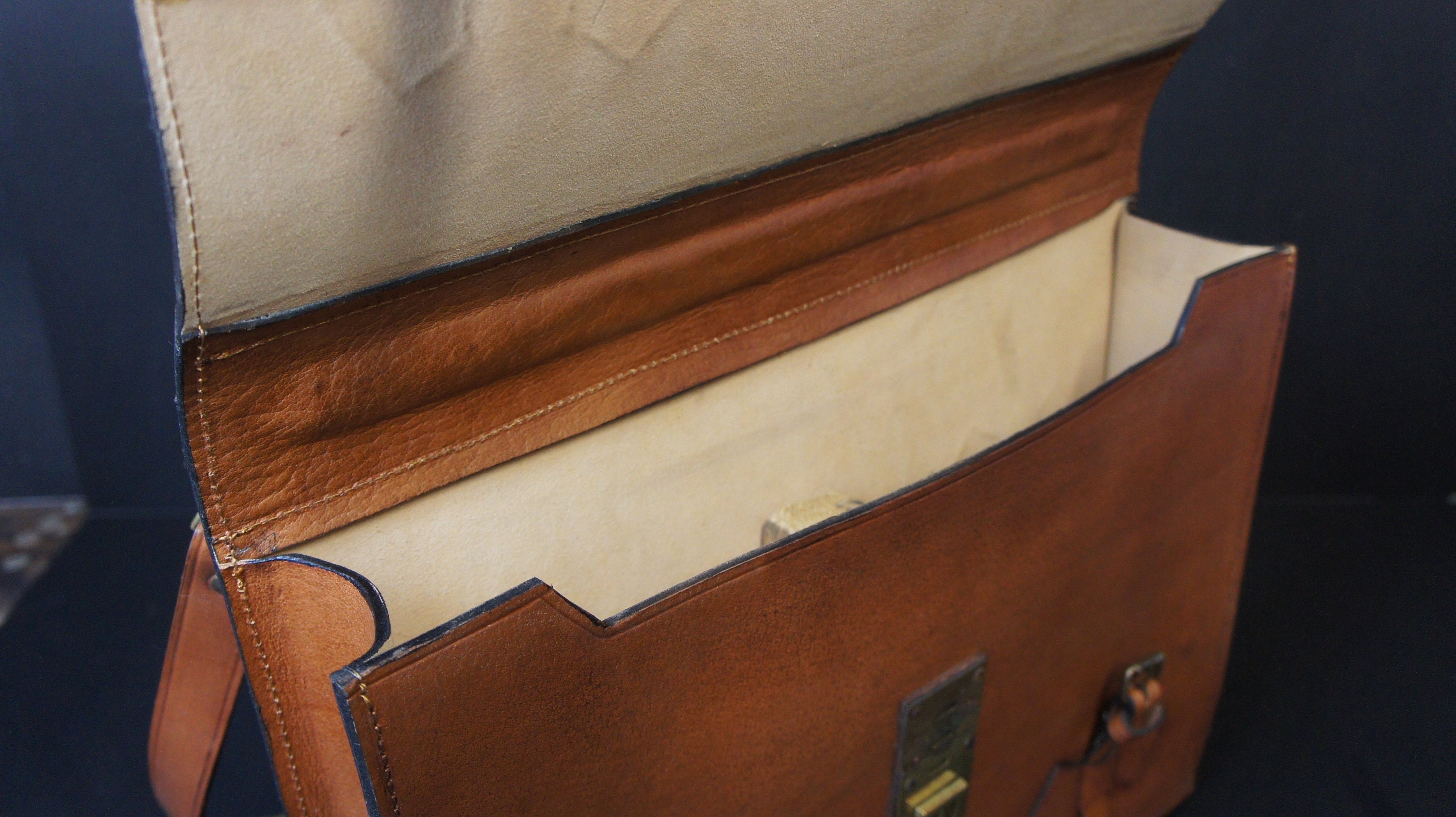 Luxury Large Bespoke Leather Attorney Briefcase Executives - Etsy