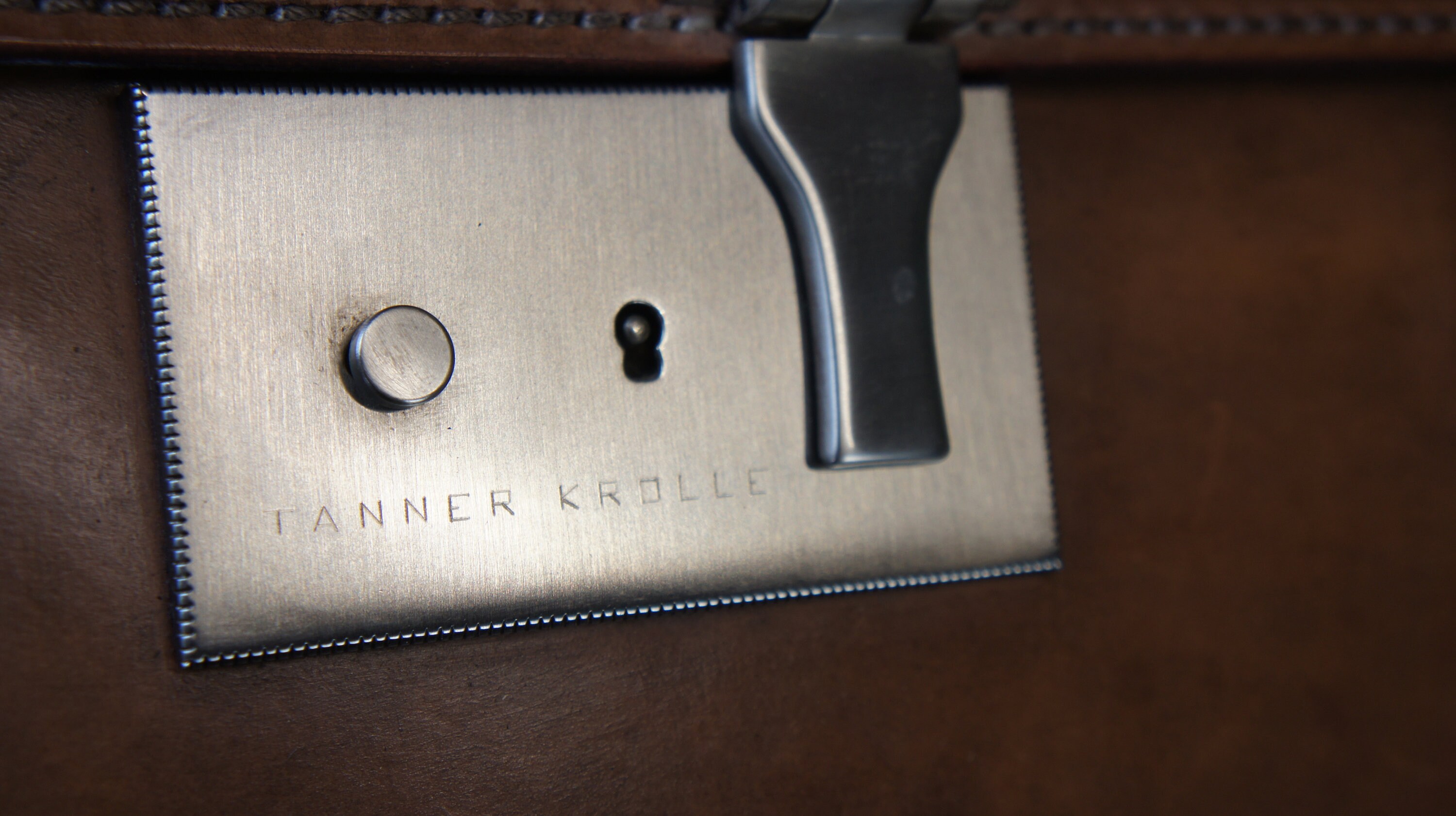 Luxury Leather Gentleman's Travel Case by Tanner & Krolle | Etsy