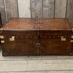 Luxury Artisan Handmade Large Coffee Table Trunk - Etsy