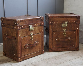 Leather Trunks | Etsy