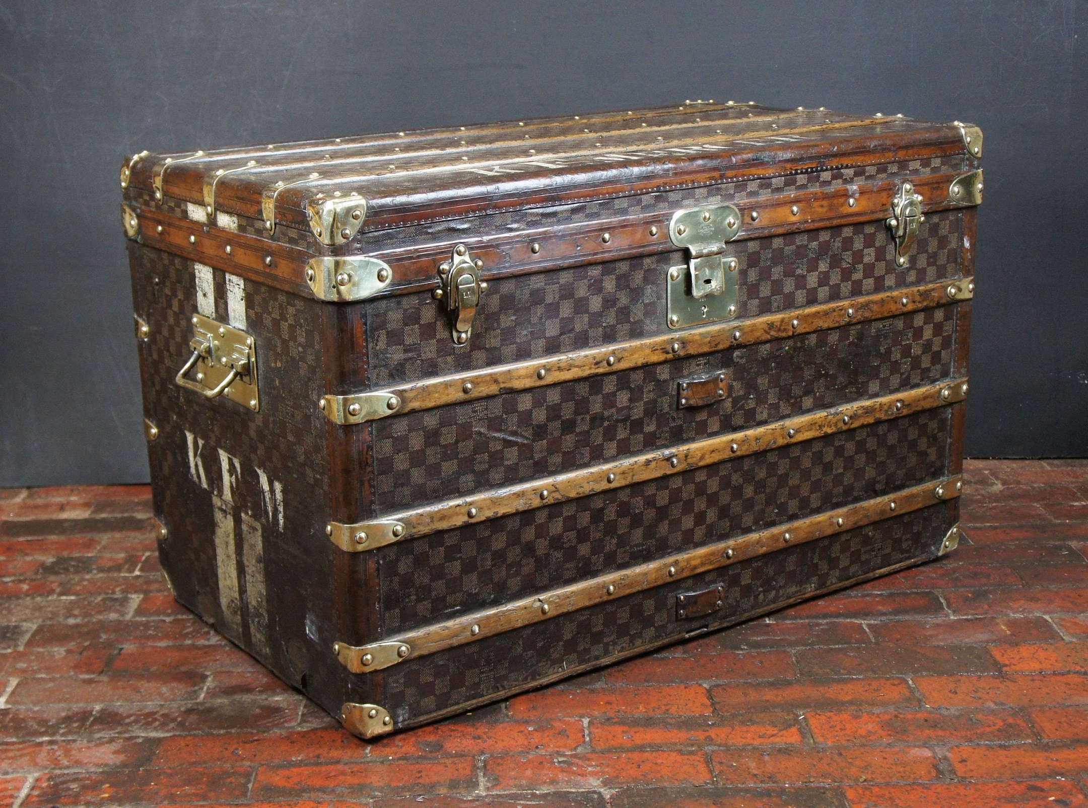Louis Vuitton Steamer Trunk 1890 Census | semashow.com