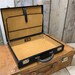 Luxury Black Leather Executives Briefcase Attache by Papworth England ...