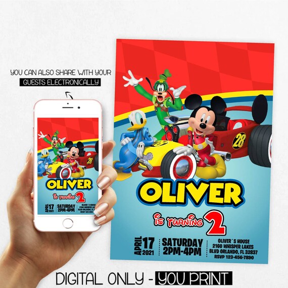 Birthday Invitationprintable Invitation | Etsy