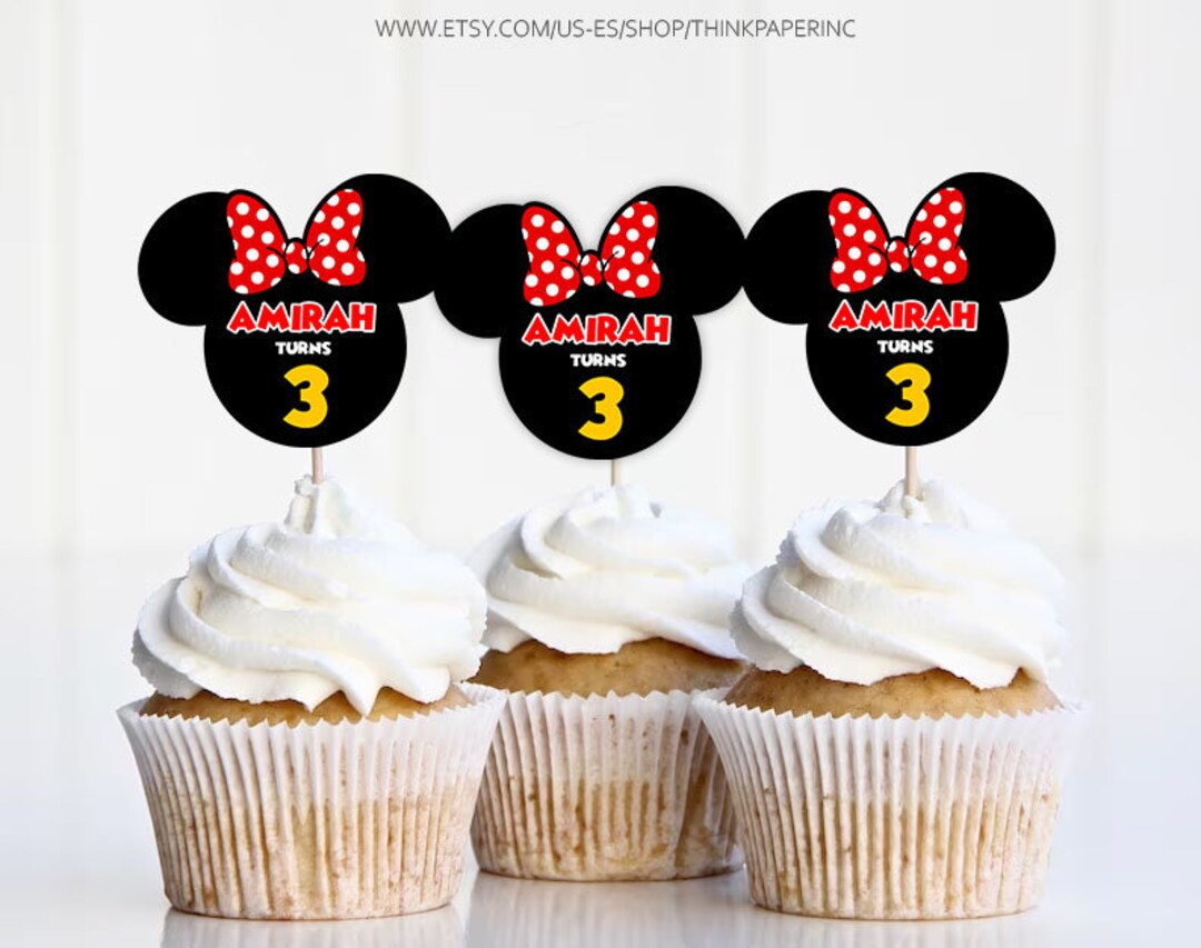 Cupcakes Toppers,printable Cupcakes Toppers T017 - Etsy