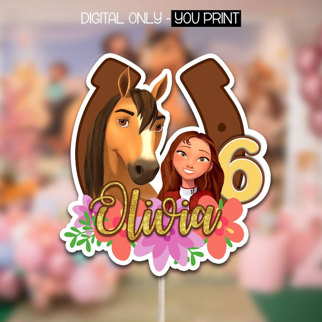 Cake Topper,printable Birthday Cake Topper - Etsy