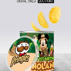 Custom Mickey Mouse Safari Party Bundle, Birthday Pack, Printable ...
