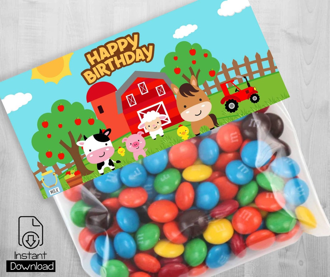 Treat Bag Topper, Printable Treat Bag Topper,instant Download - Etsy