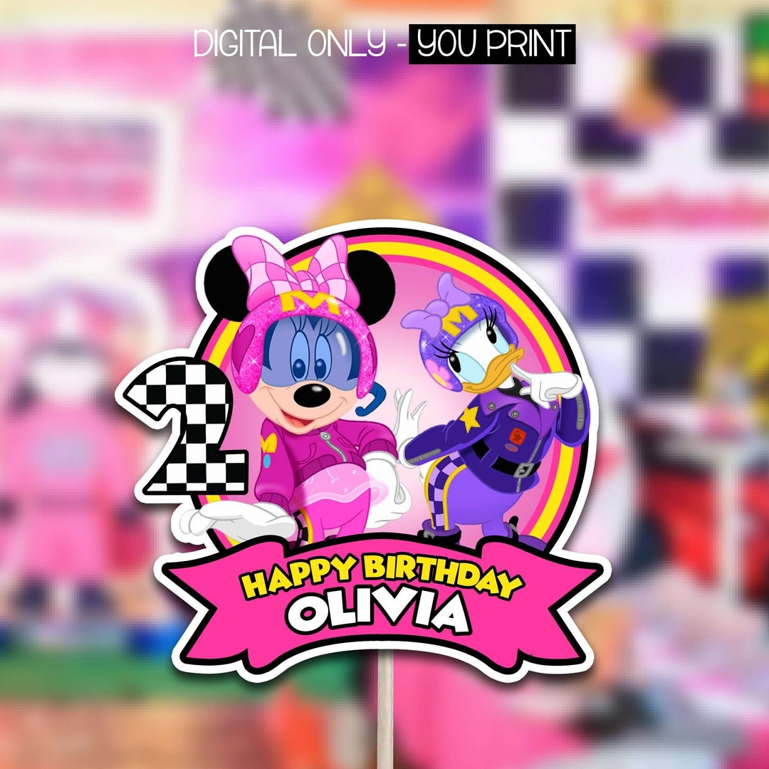 Cake Topper,printable Birthday Cake Topper - Etsy