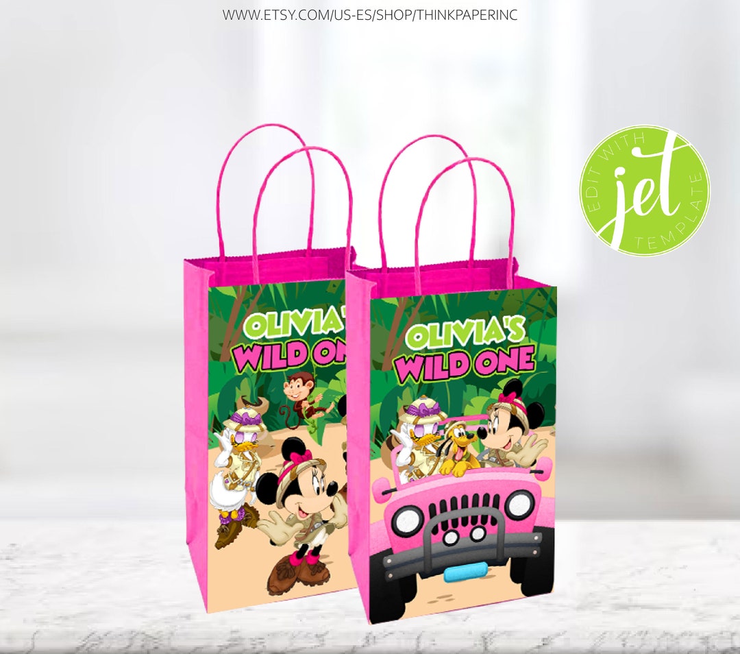 Kids Birthday Gift Bag Labels, Template Printable, Kids Birthday Gift ...