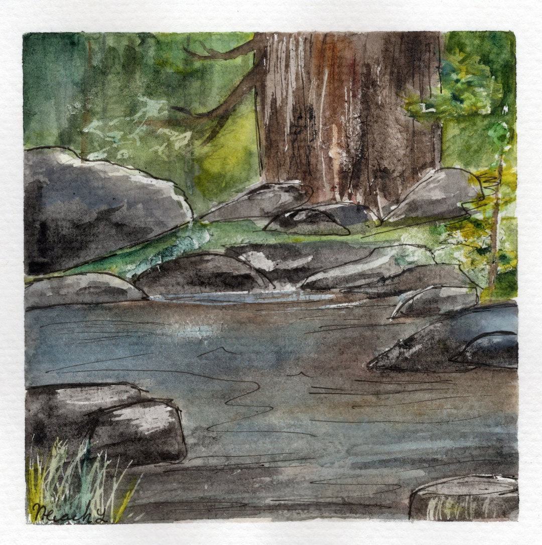 Simple Swamp Prints - Etsy