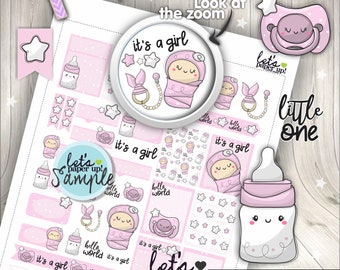 New Baby Stickers - Etsy