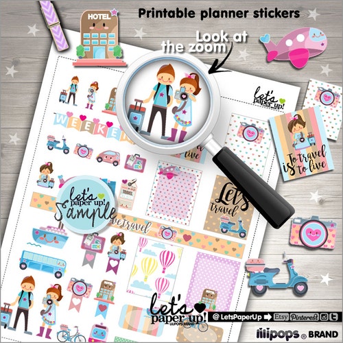 CHRISTMAS BUCKET LIST Stickers Printable Winter Bucket | Etsy