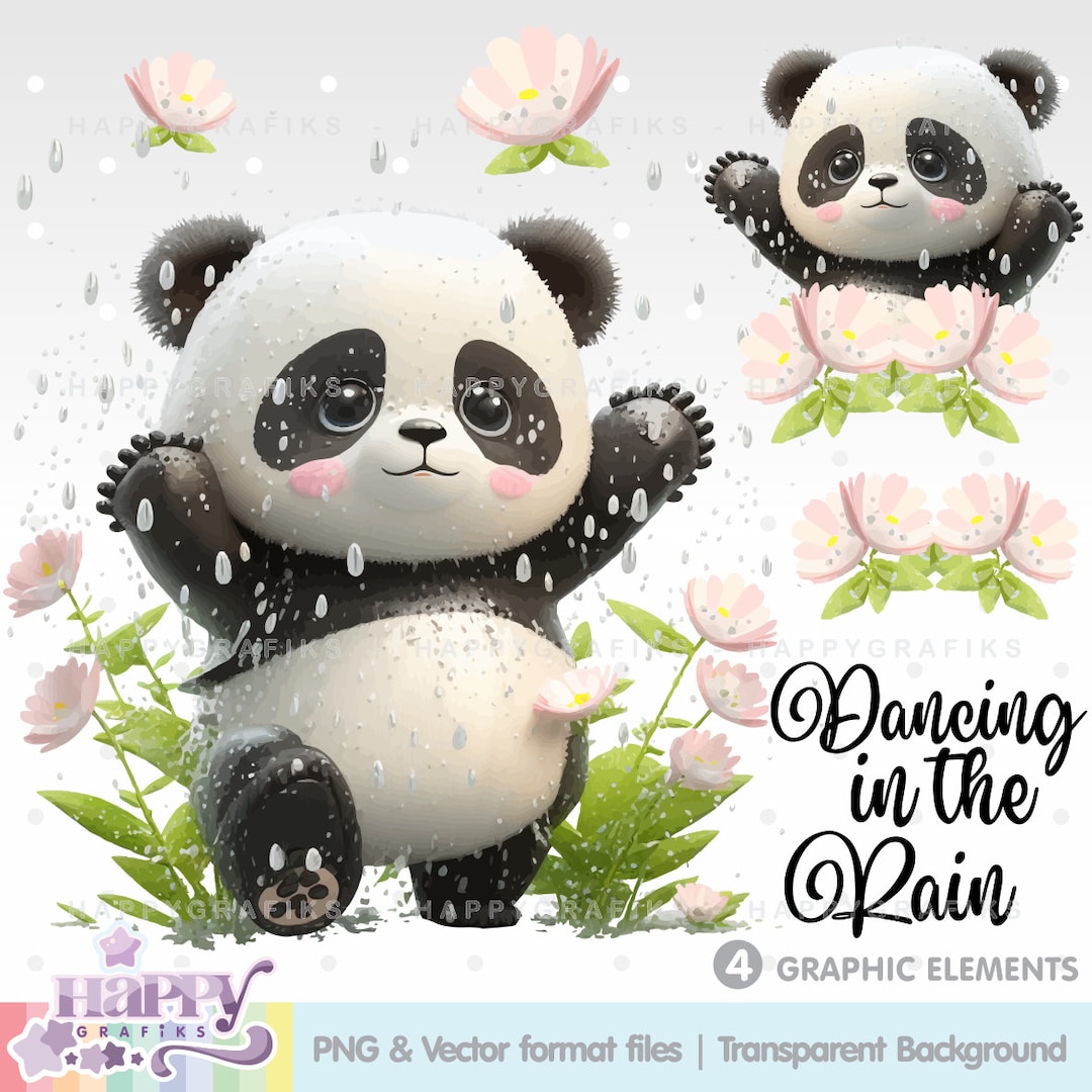 Panda Clipart, Panda Clipart Vector, Panda PNG, Cute Panda Clip Art ...