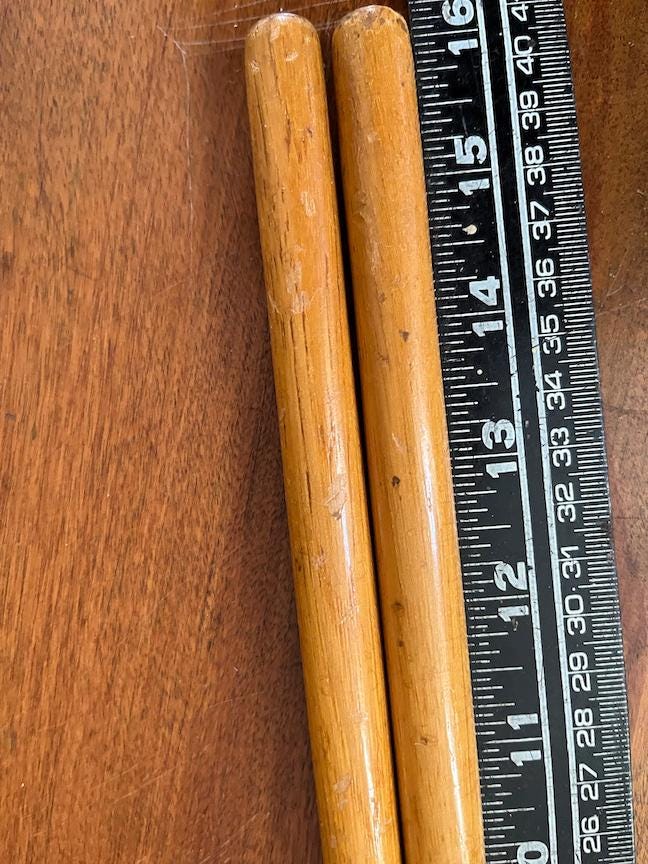 Vintage Slingerland Gene Krupa Model Drumsticks, Percussion, Vintage Drumsticks - Etsy