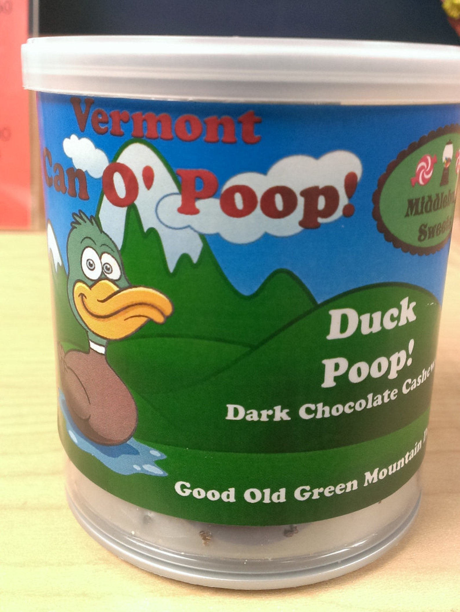 Vermont Can O' Poop - Duck Poop (dark Chocolate Cashews) - Etsy