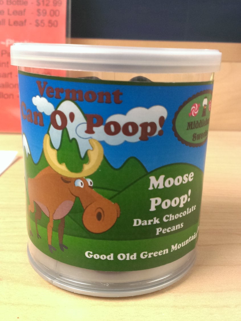 Vermont Can O' Poop - Moose Poop (dark Chocolate Pecans) - Etsy