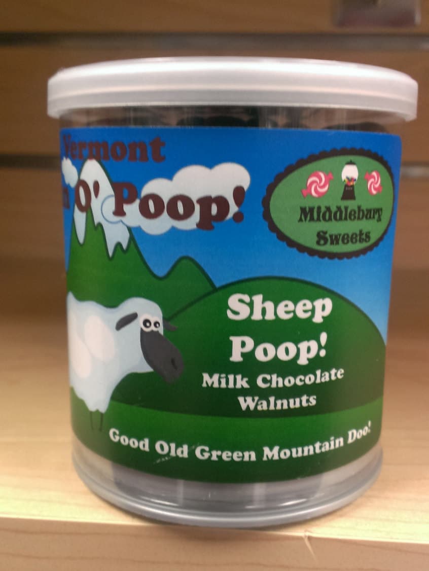 Vermont Can O' Poop Sheep Poop milk Chocolate Walnuts - Etsy Canada
