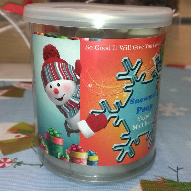 Vermont Can O' Poop - Snowman Poop! - Etsy