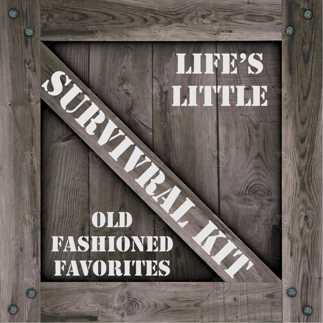 Old Fashioned Favorites Survival Kit - Etsy