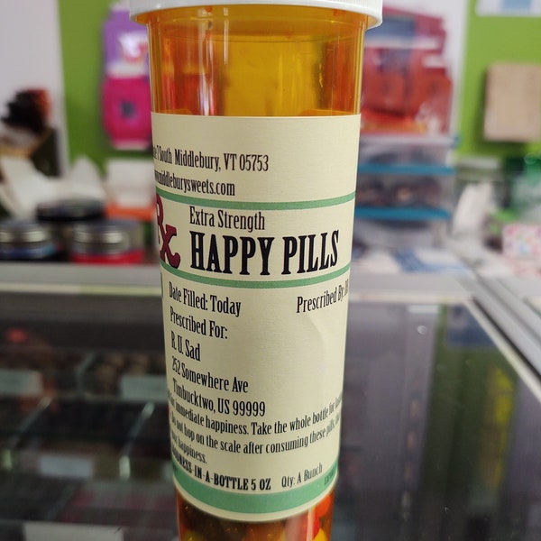 Happy Pills - Etsy