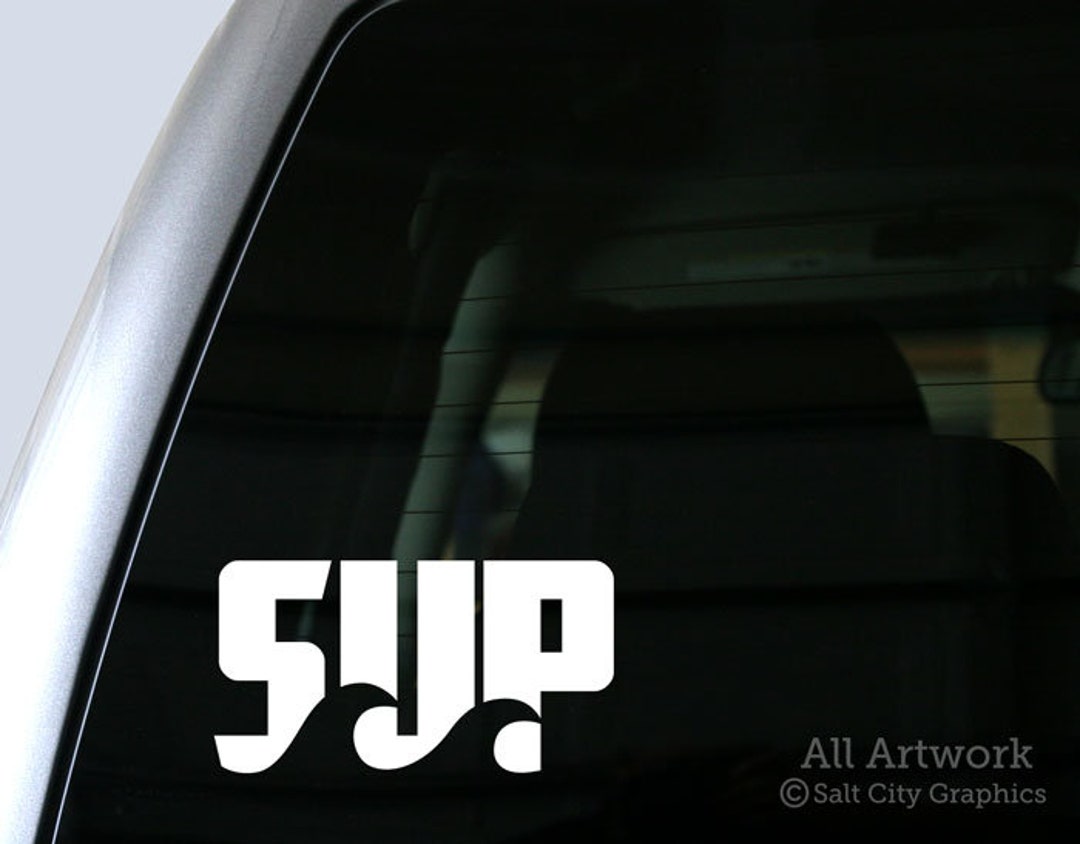 SUP Decal, Stand up Paddle Board Sticker - Water Sports, Recreation ...