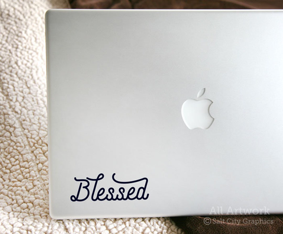 Blessed Decal, Blessings Sticker - Grateful, Content, Thankful Heart ...