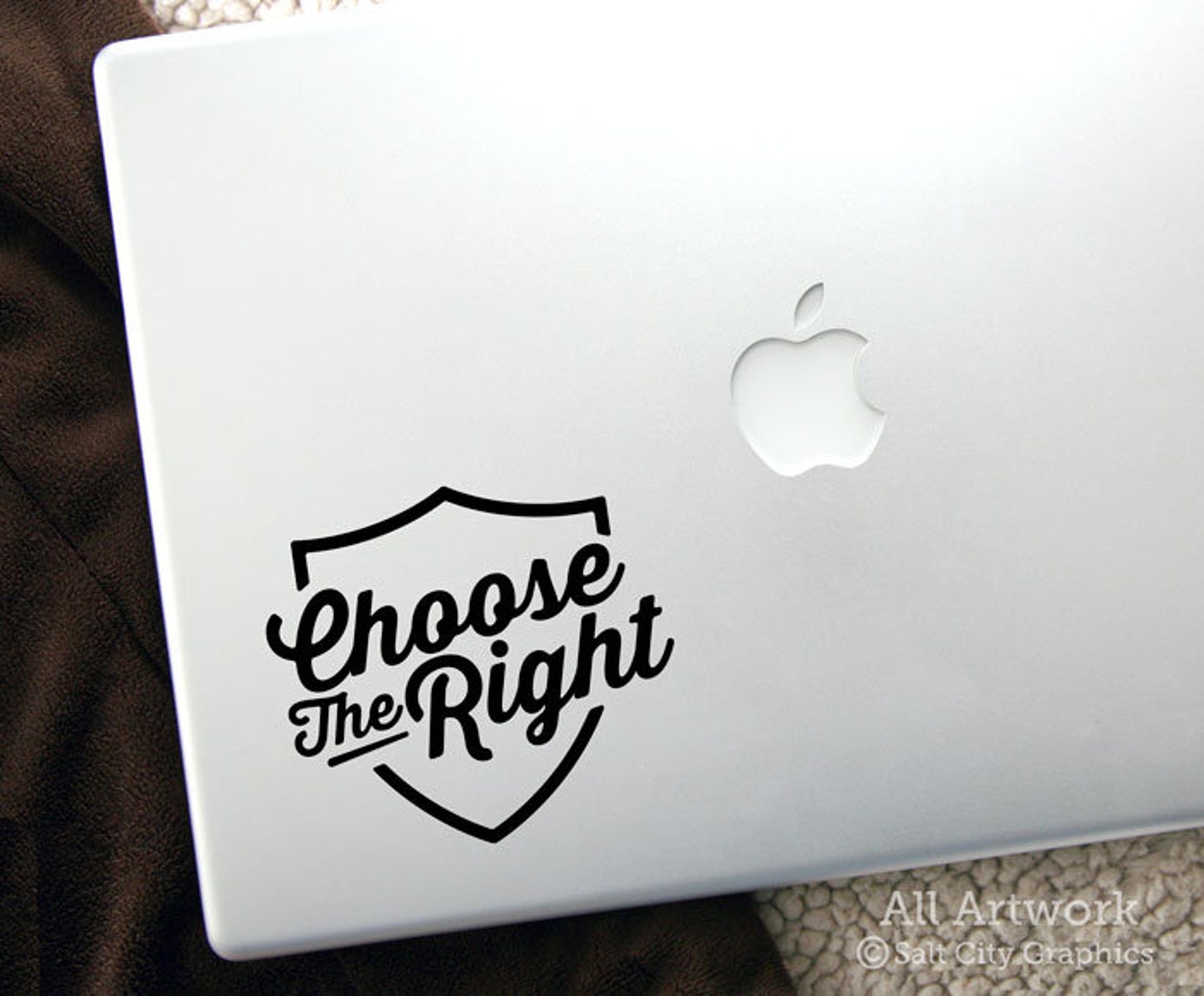 Choose the Right Decal, CTR Sticker - CTR Shield, LDS Sayings, Latter ...