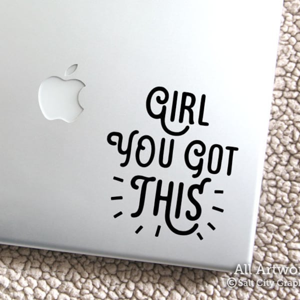You Got This Decal - Etsy