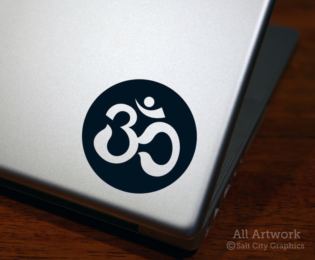 Om Symbol Decal, Aum Sticker - Meditation, Symbol, Hindu, Zen, Yoga ...