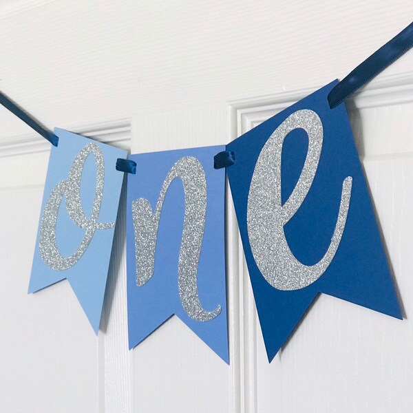 High Chair Banner 1st Birthday Girl - Etsy