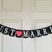 Engaged Photo Prop Banner Just Married Photo Prop Banner - Etsy