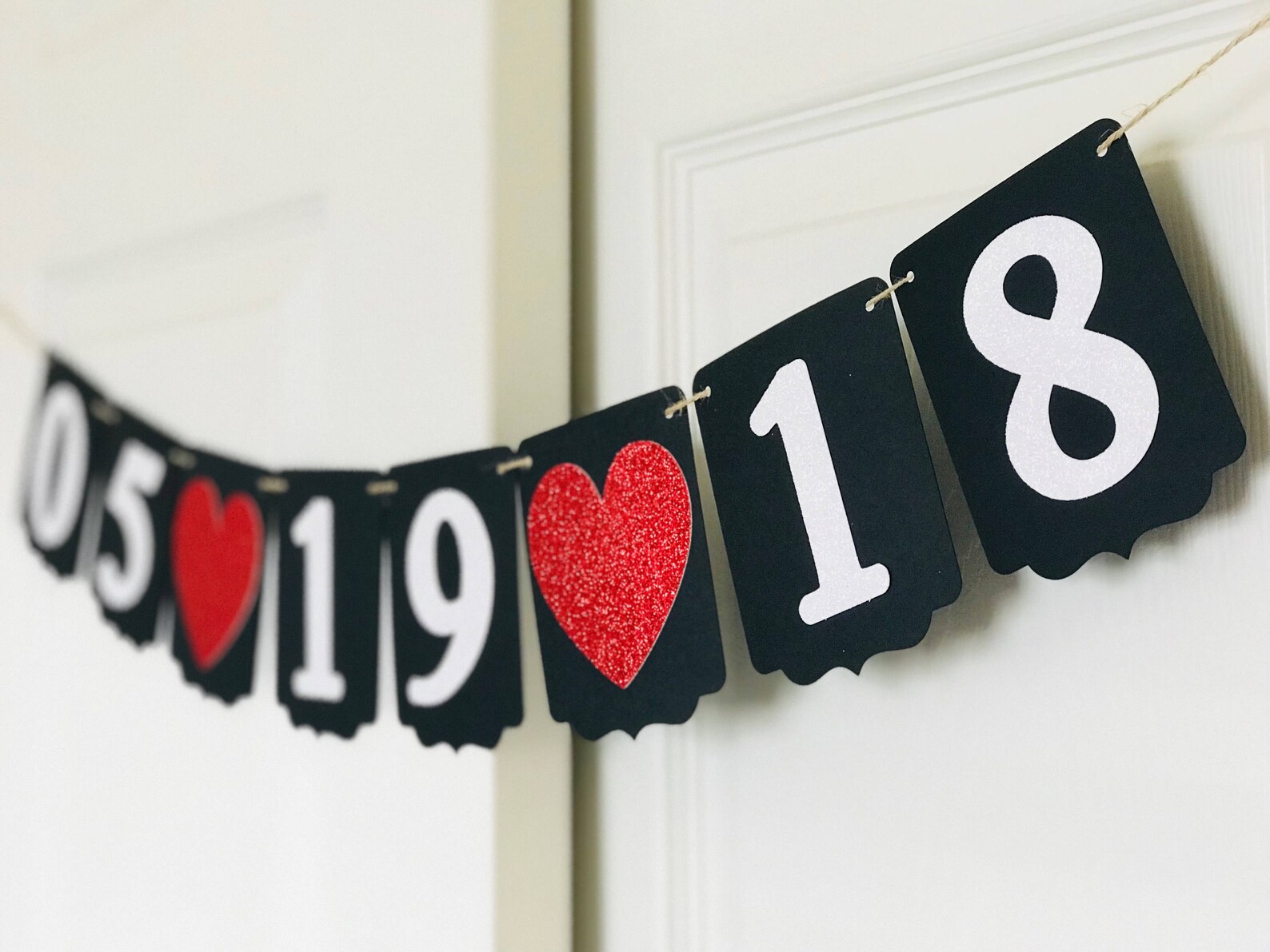 Save the Date Photo Prop Banner Save the Date Banner Black - Etsy