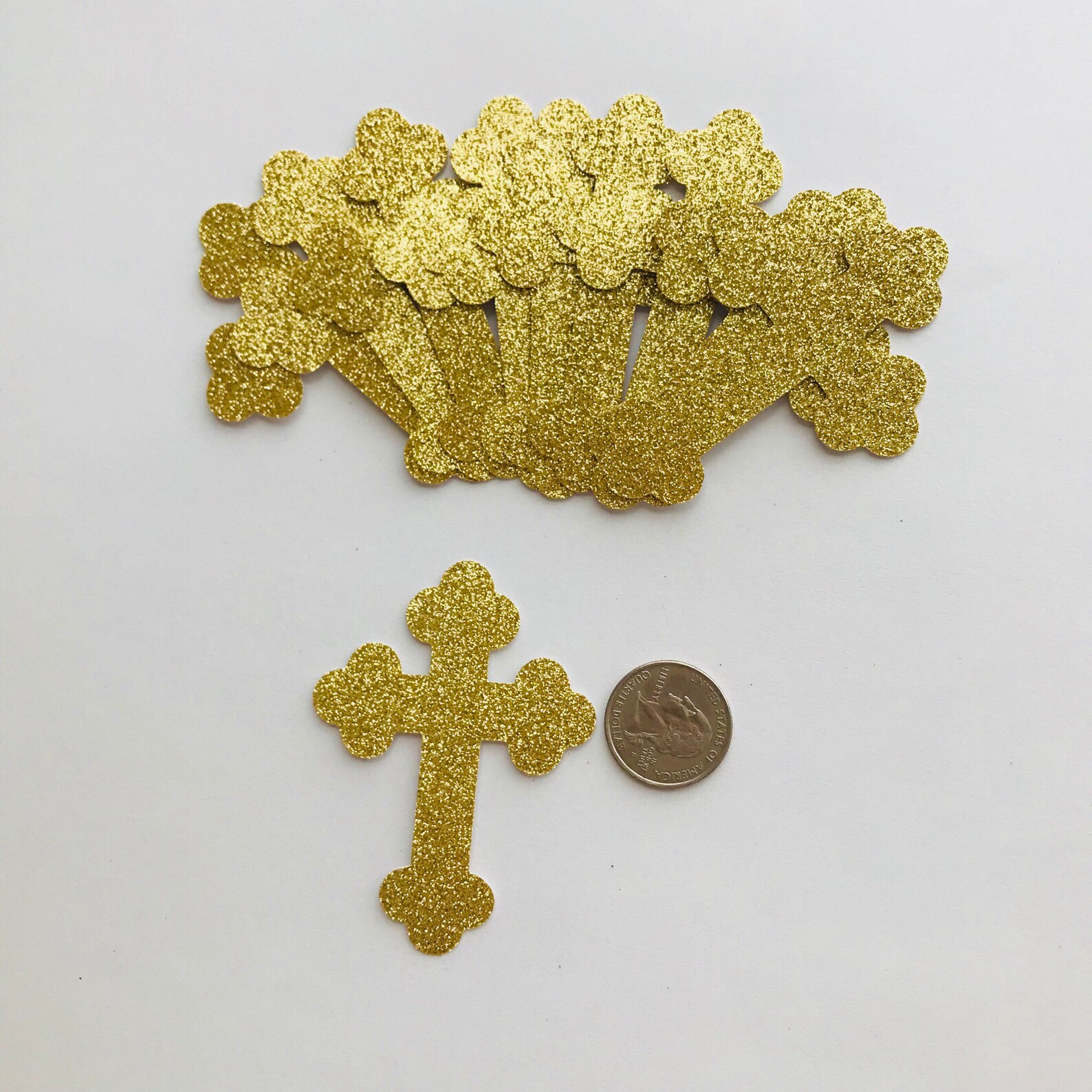 Cross Paper Cutouts Cross Die Cut Shapes Communion Paper - Etsy