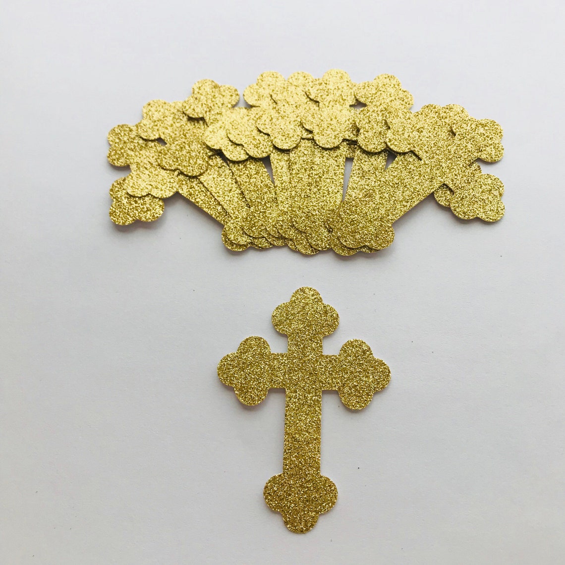 Cross Paper Cutouts Cross Die Cut Shapes Communion Paper - Etsy