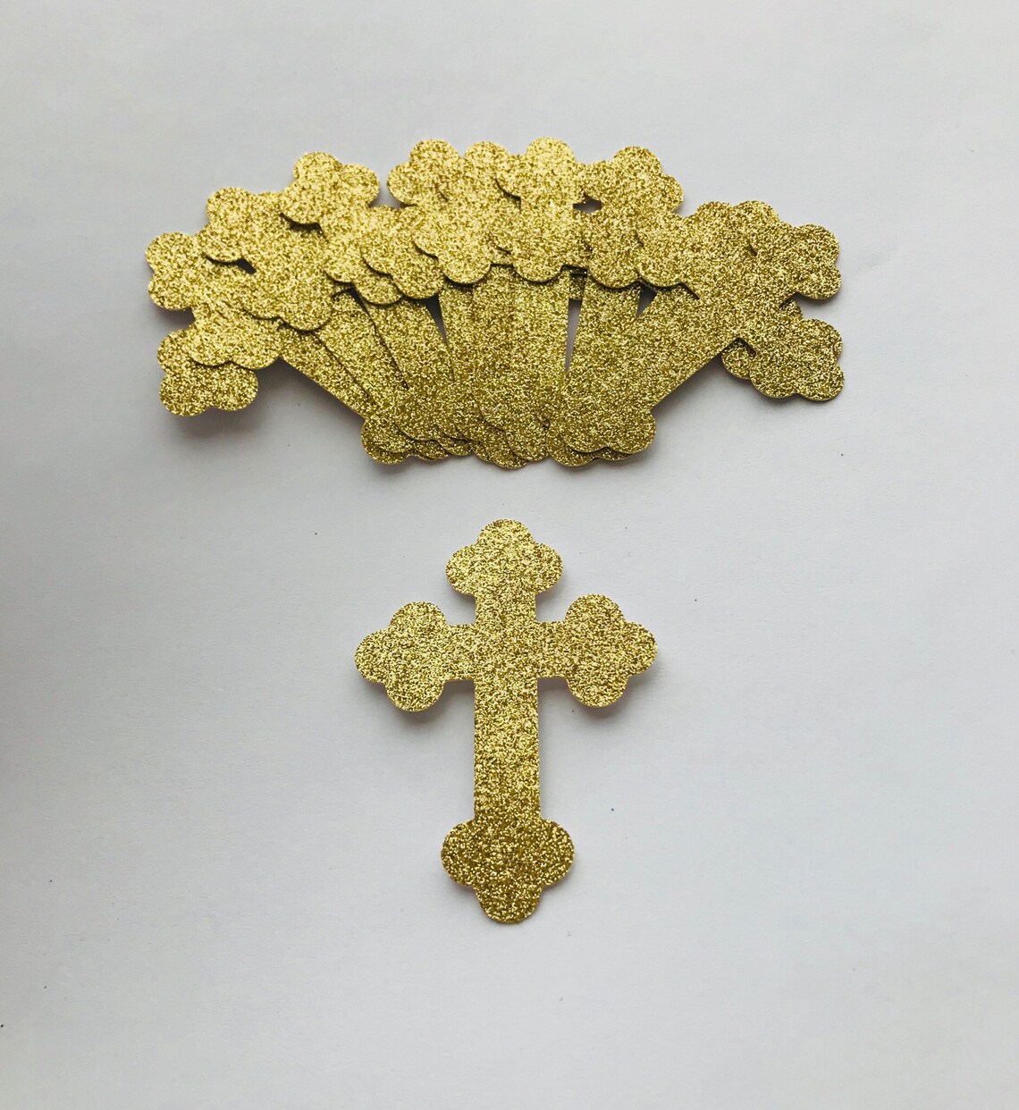 Cross Paper Cutouts Cross Die Cut Shapes Communion Paper - Etsy