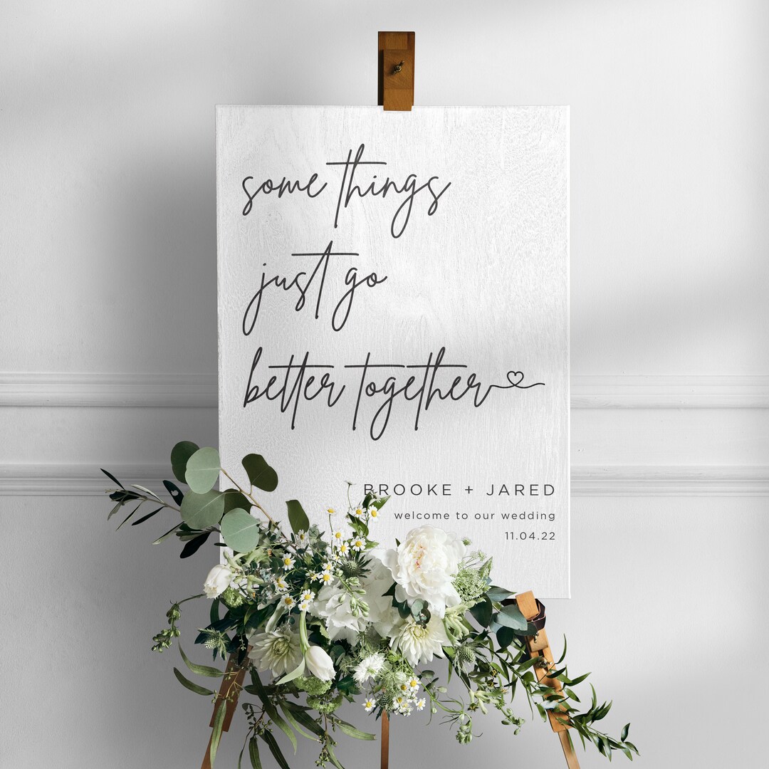 Wedding Welcome Sign - Etsy